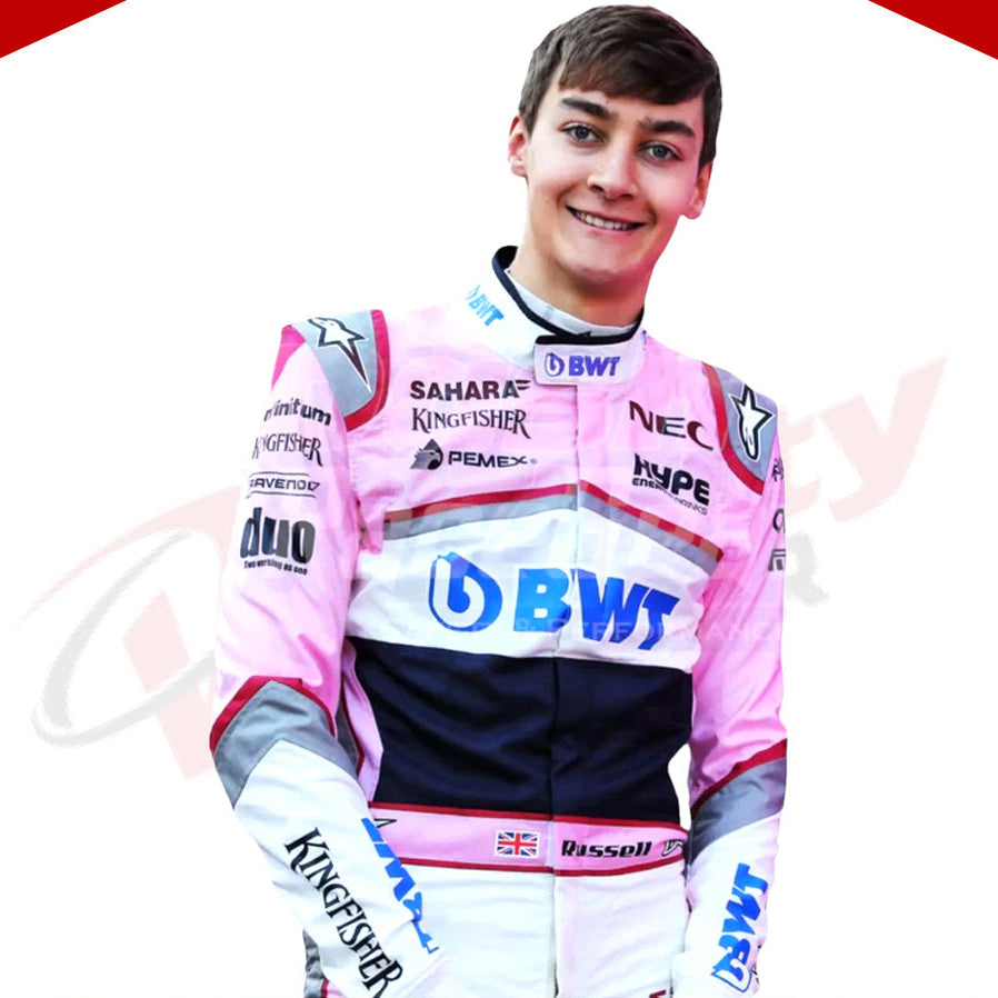 2017 George Russell F1 Race Suit BWT KIDS - Velocity Racegear-F1 Racing ...