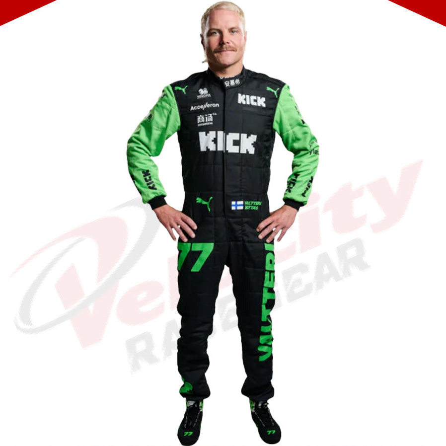 2024 Valtteri Bottas Kick Sauber F1 Team Stake Race Suit - Velocity ...